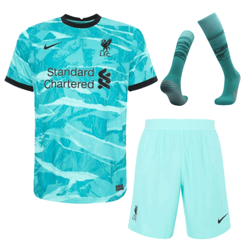 Uniformes de Futbol Completos Visitante Liverpool 2020/21 ...