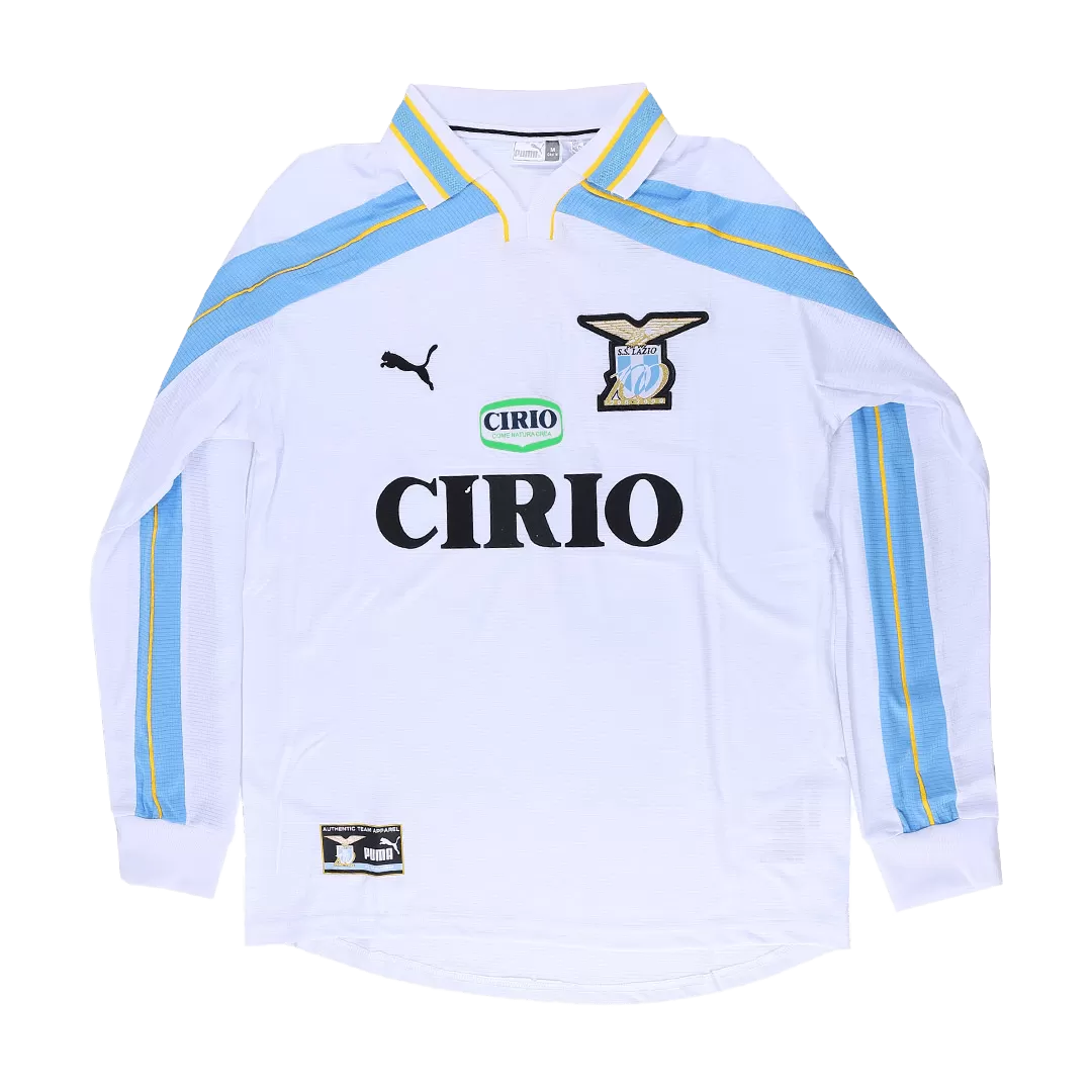 Camiseta de Fútbol Retro Lazio 1999/00 de Visitante | CamisetasFutbol.mx