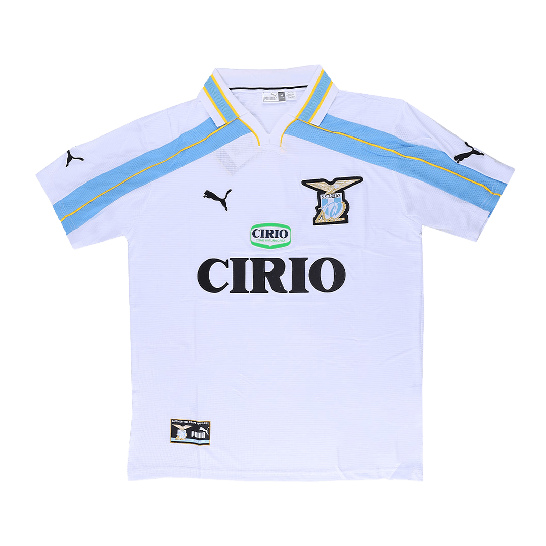 Camiseta de Fútbol Retro Lazio 1999/00 de Visitante | CamisetasFutbol.mx