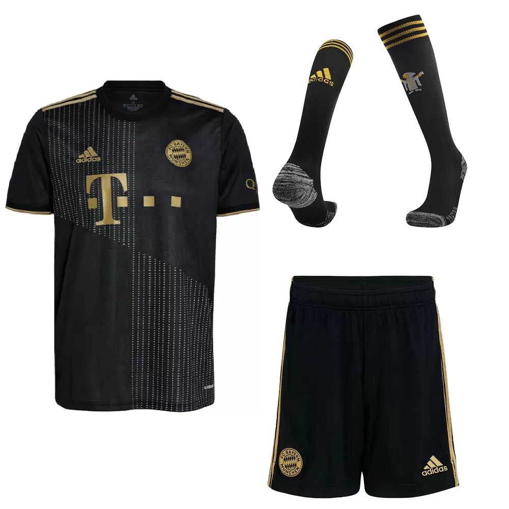 Uniformes de Futbol Completos Visitante Bayern Munich 2021/22 ...