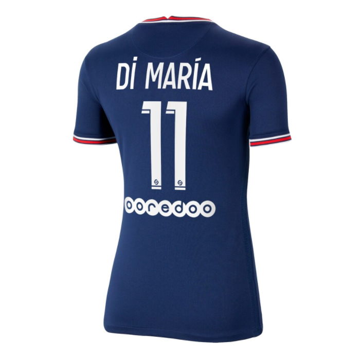 Camiseta de Fútbol DI MARIA #11 Personalizada 1ª PSG 2021/22, playeras ...