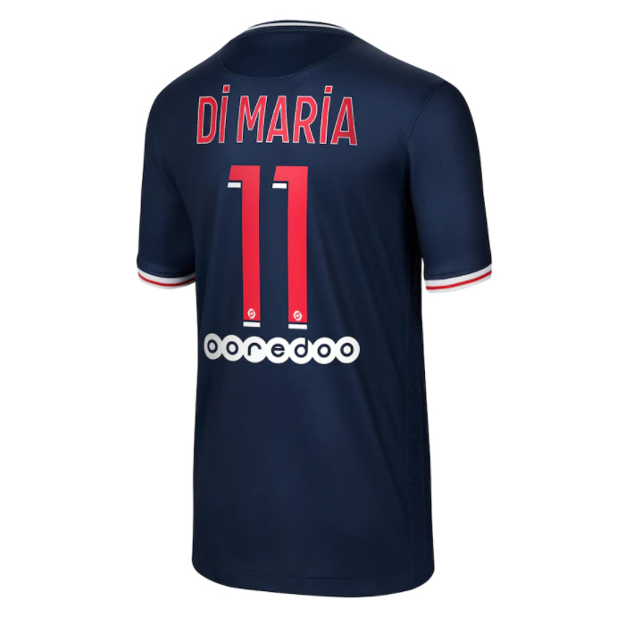 Camiseta de Fútbol DI MARIA #11 Personalizada 1ª PSG 2020/21, playeras ...