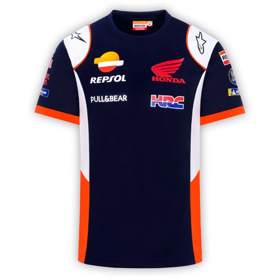 Camiseta de Repsol Honda MotoGP T-Shirt Navy 2021 | CamisetasFutbol.mx