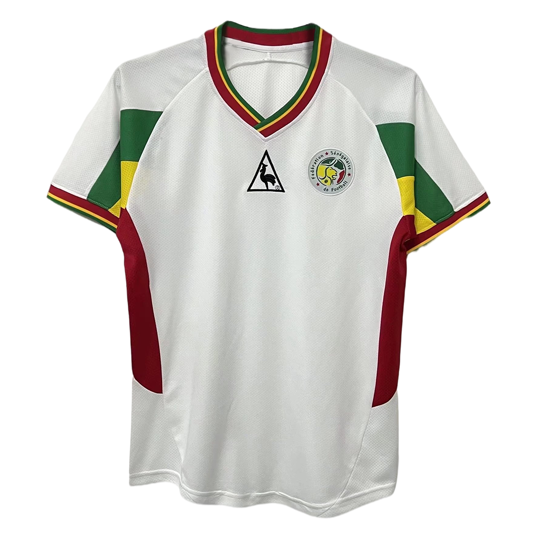 Camiseta de Fútbol Retro Senegal 2002 de Visitante | CamisetasFutbol.mx