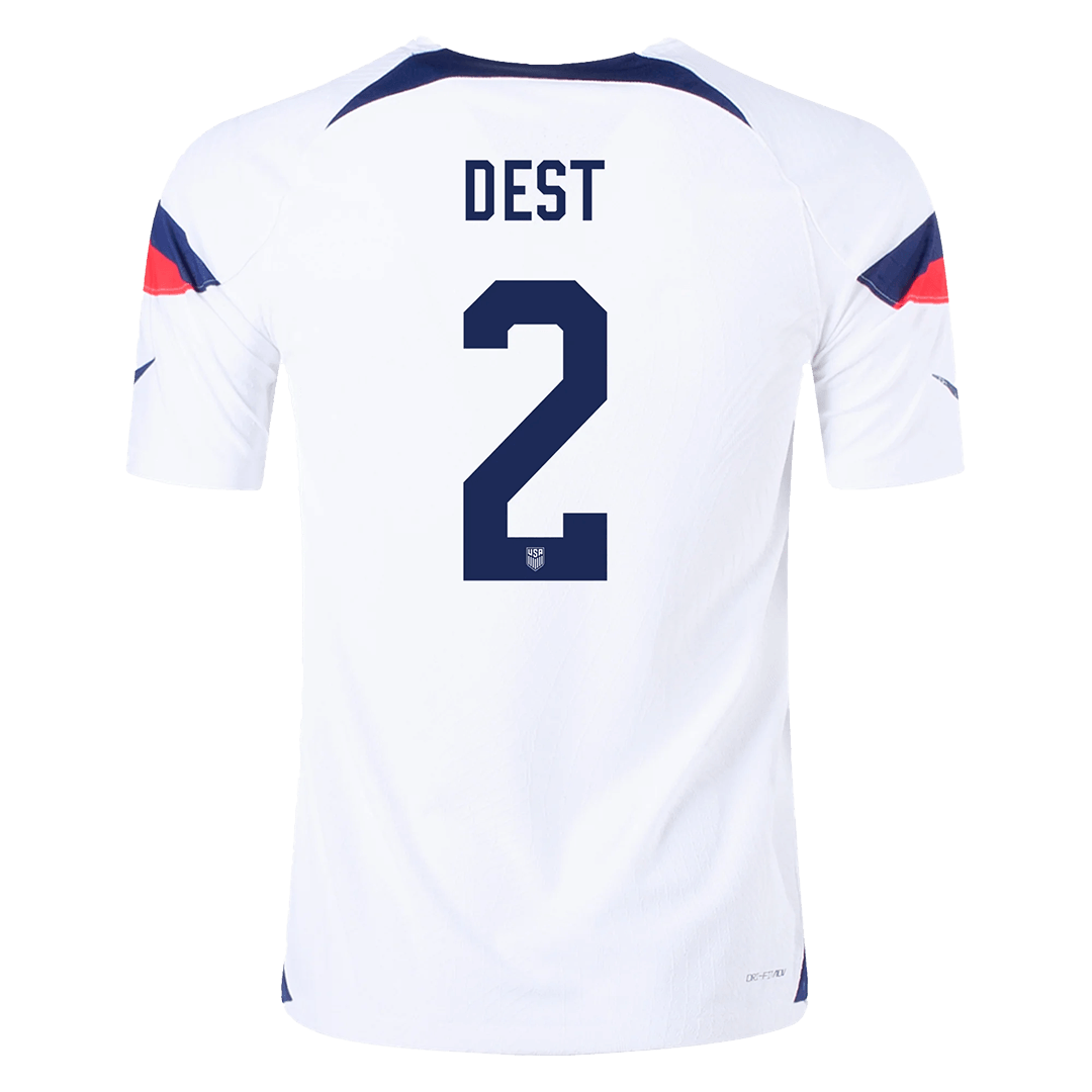 Camiseta Aut ntica DEST 2 USA 2022 Primera Equipaci n Copa Del Mundo Camiseta Aut ntica DEST 2 USA 2022 Primera Equipaci n Copa Del Mundo
