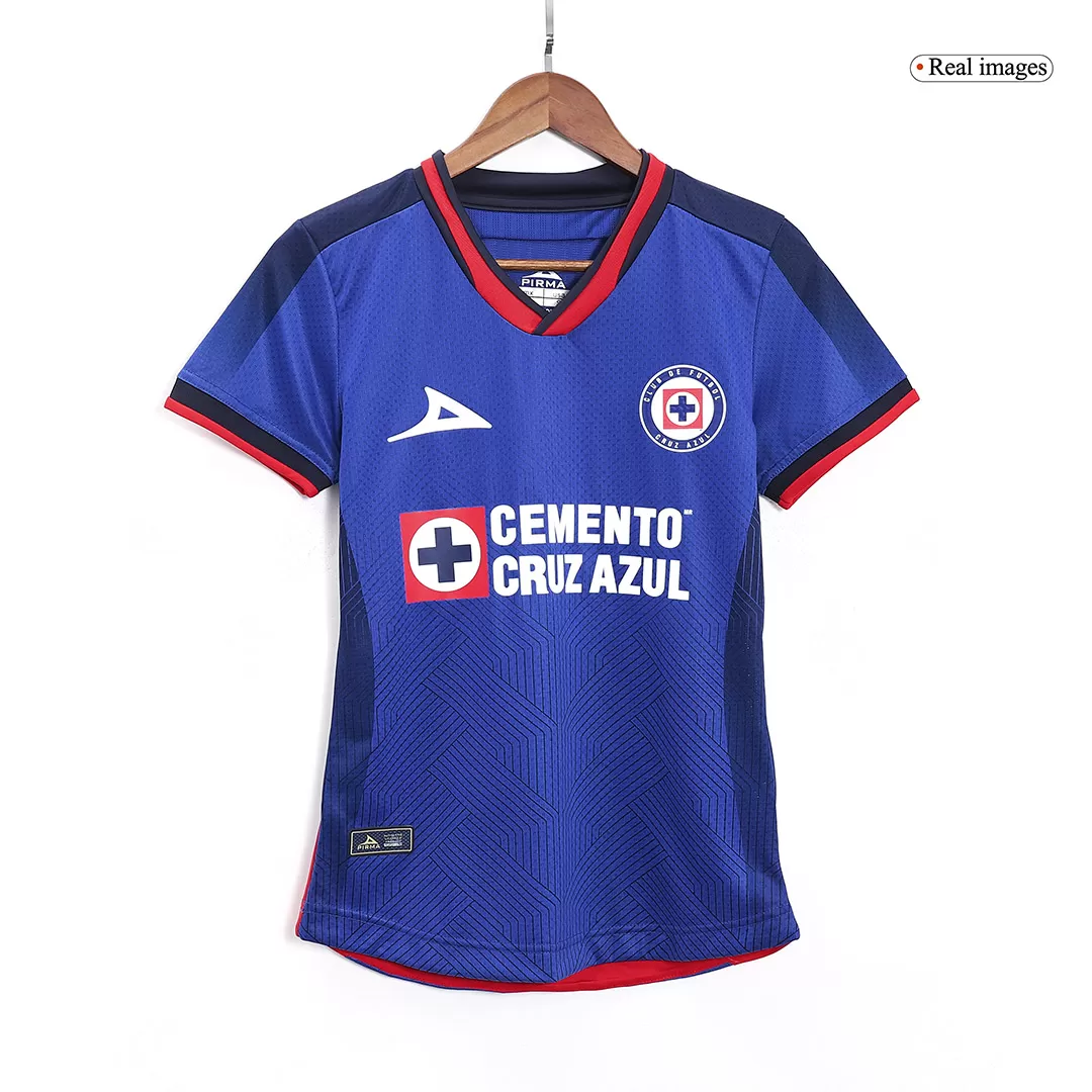 Camiseta Cruz Azul 2023/24 Primera Equipación Local Mujer - Versión ...