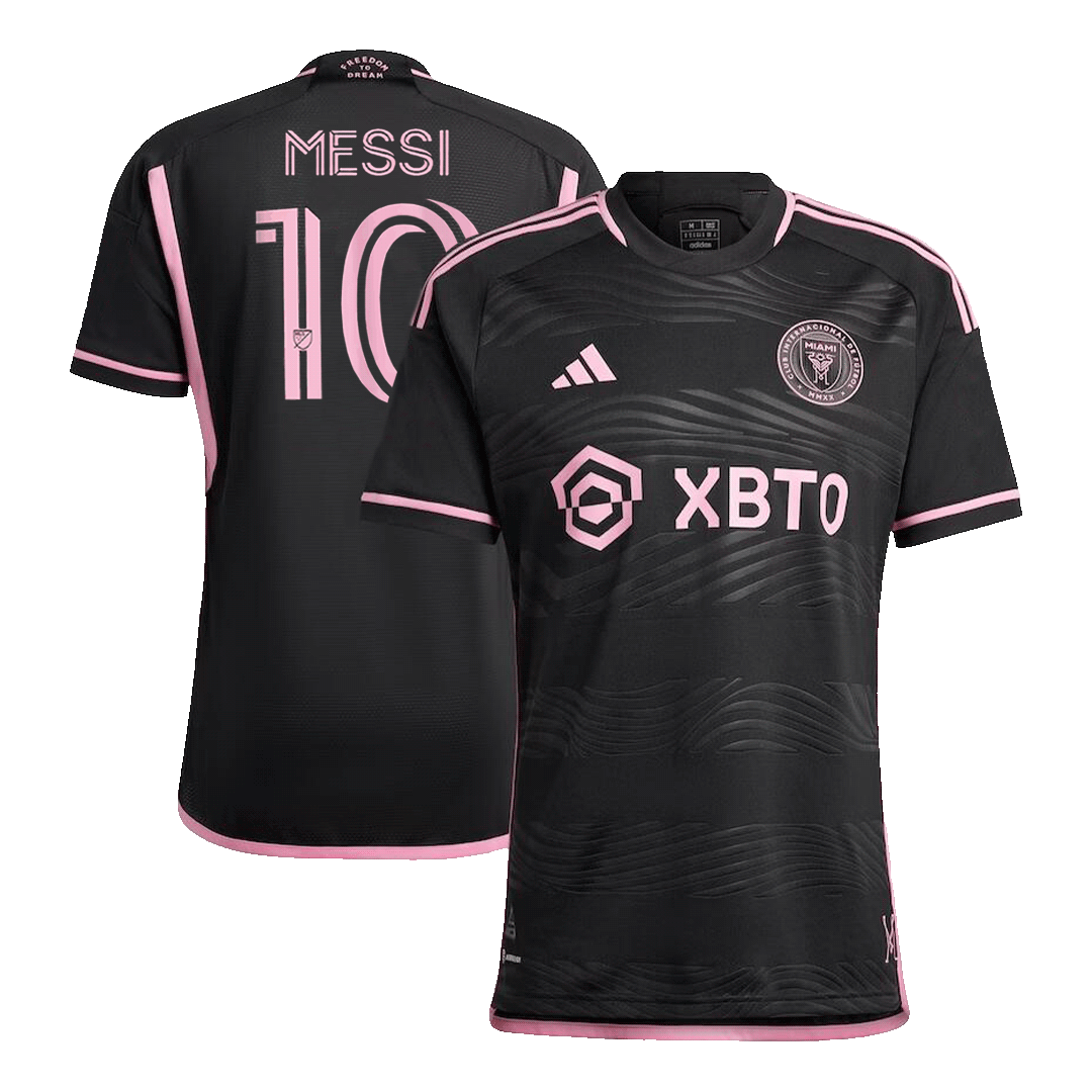Camiseta Auténtica Messi 10 Inter Miami Cf 2023 Segunda Equipación