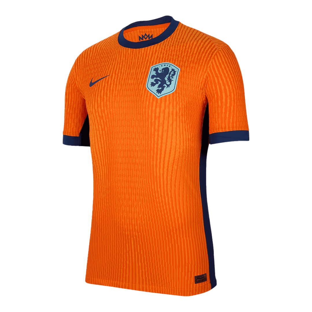 Camiseta Auténtica Holanda 2024 Primera Equipación Local Hombre ...
