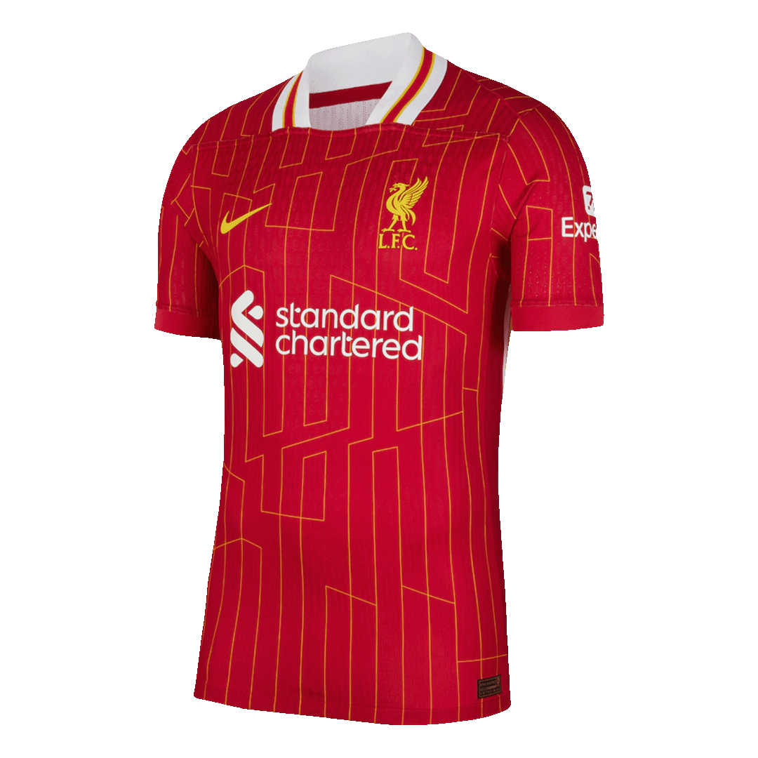 Camiseta Auténtica Liverpool 2024/25 Primera Equipación Local Hombre ...