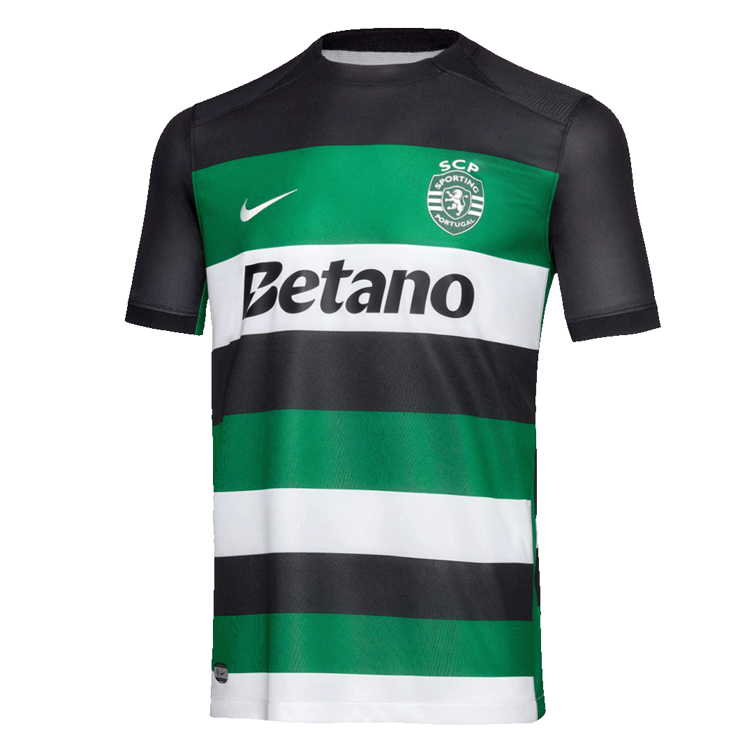Camiseta Sporting CP 2024/25 Primera Equipación Local Hombre SUPER BOCK ...