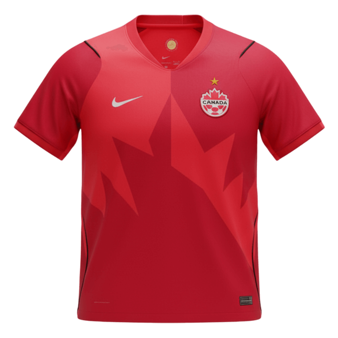 Camiseta Canada 2026 Primera Equipación Copa del Mundo - Versión Hincha ...
